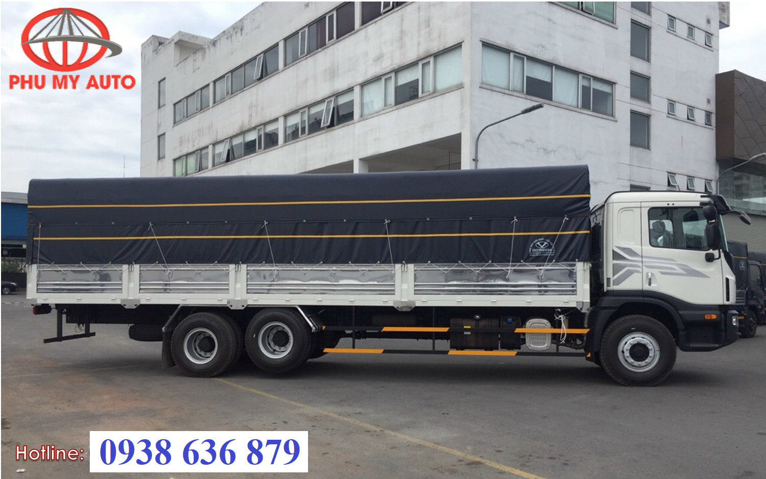 Xe tải Daewoo 15 tấn HU8 nhập khẩu thùng dài 9m2 - XE TẢI DAEWOO PHÚ MỸ